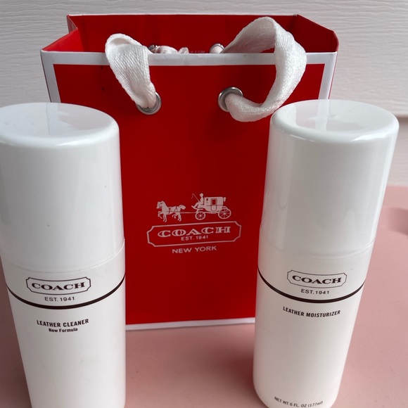 Coach | Other | Coach Leather Cleaner And Moisturizer Set New Formula 6 ...